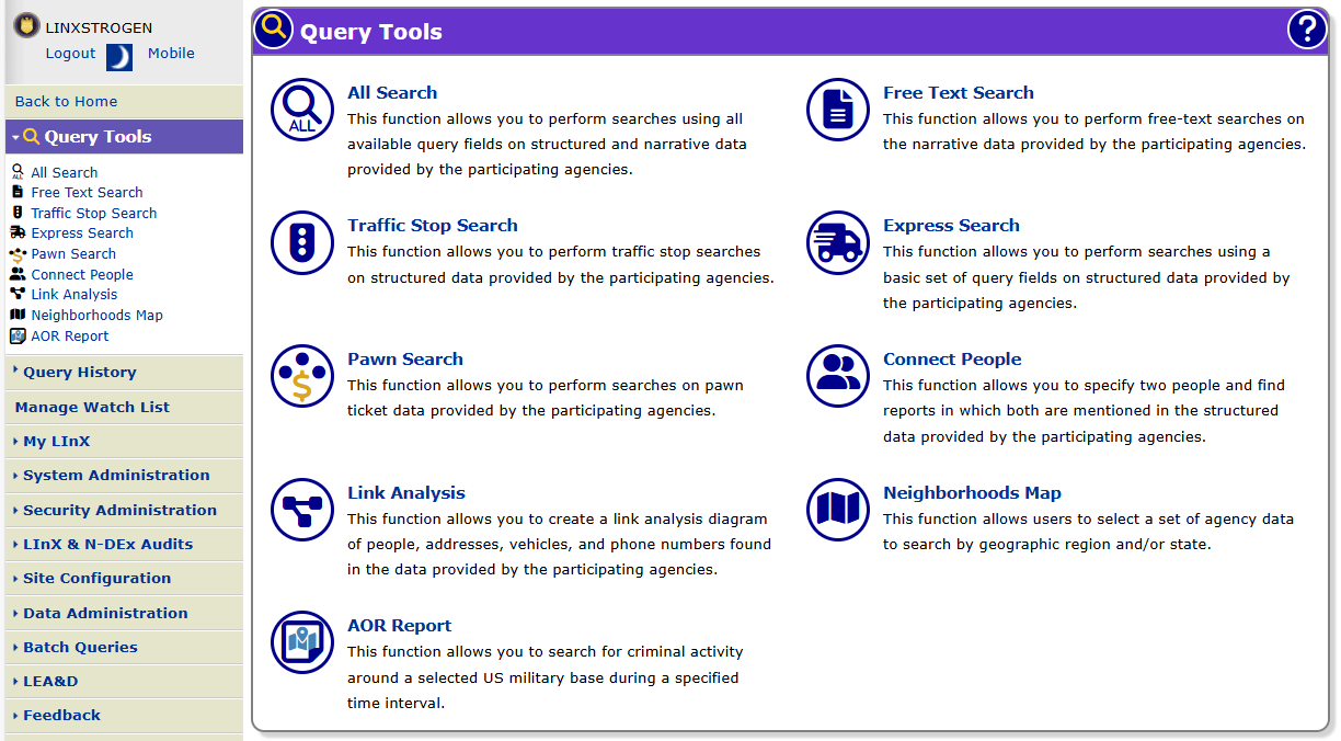 Introduction to Query Tools